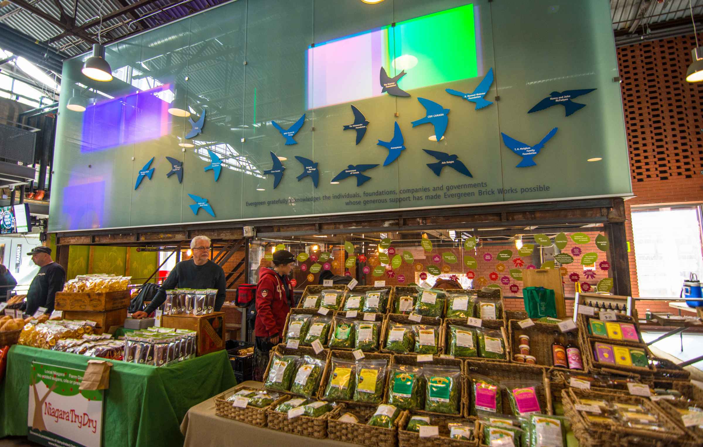 Farmers’ Markets in Toronto: Evergreen Brick Works