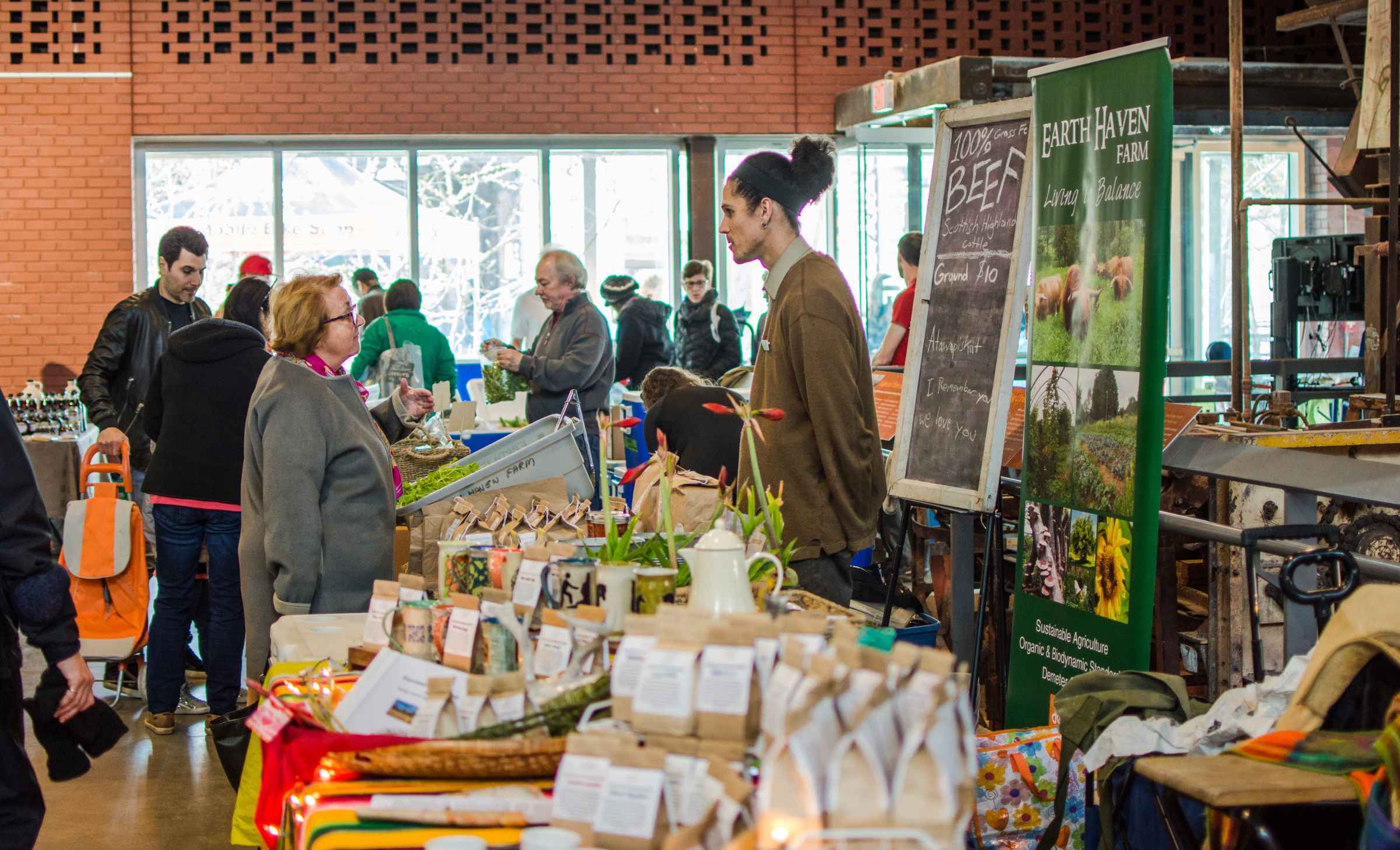 Farmers’ Markets in Toronto: Evergreen Brick Works