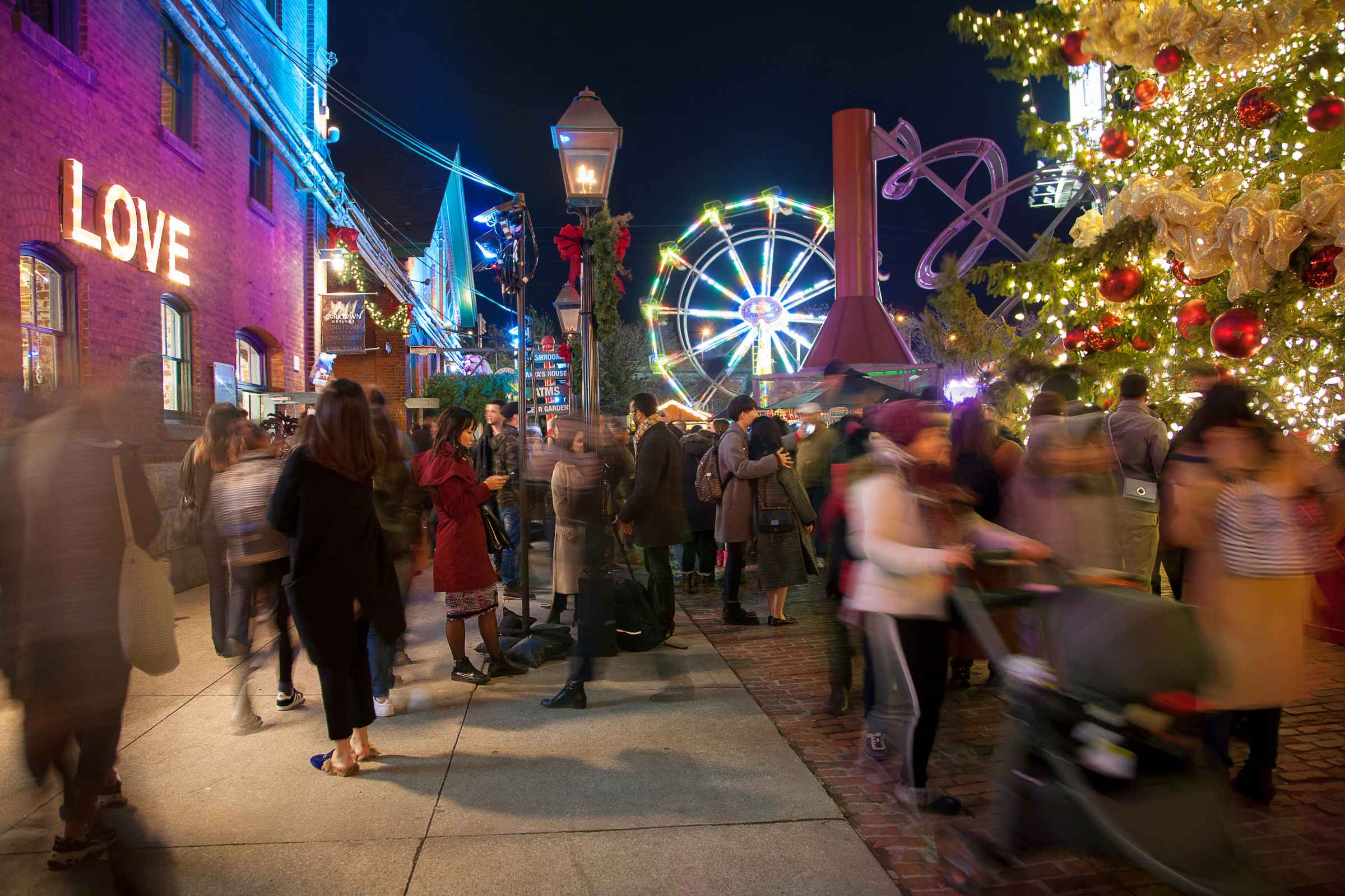 Toronto Christmas Market at Distillery Historic District