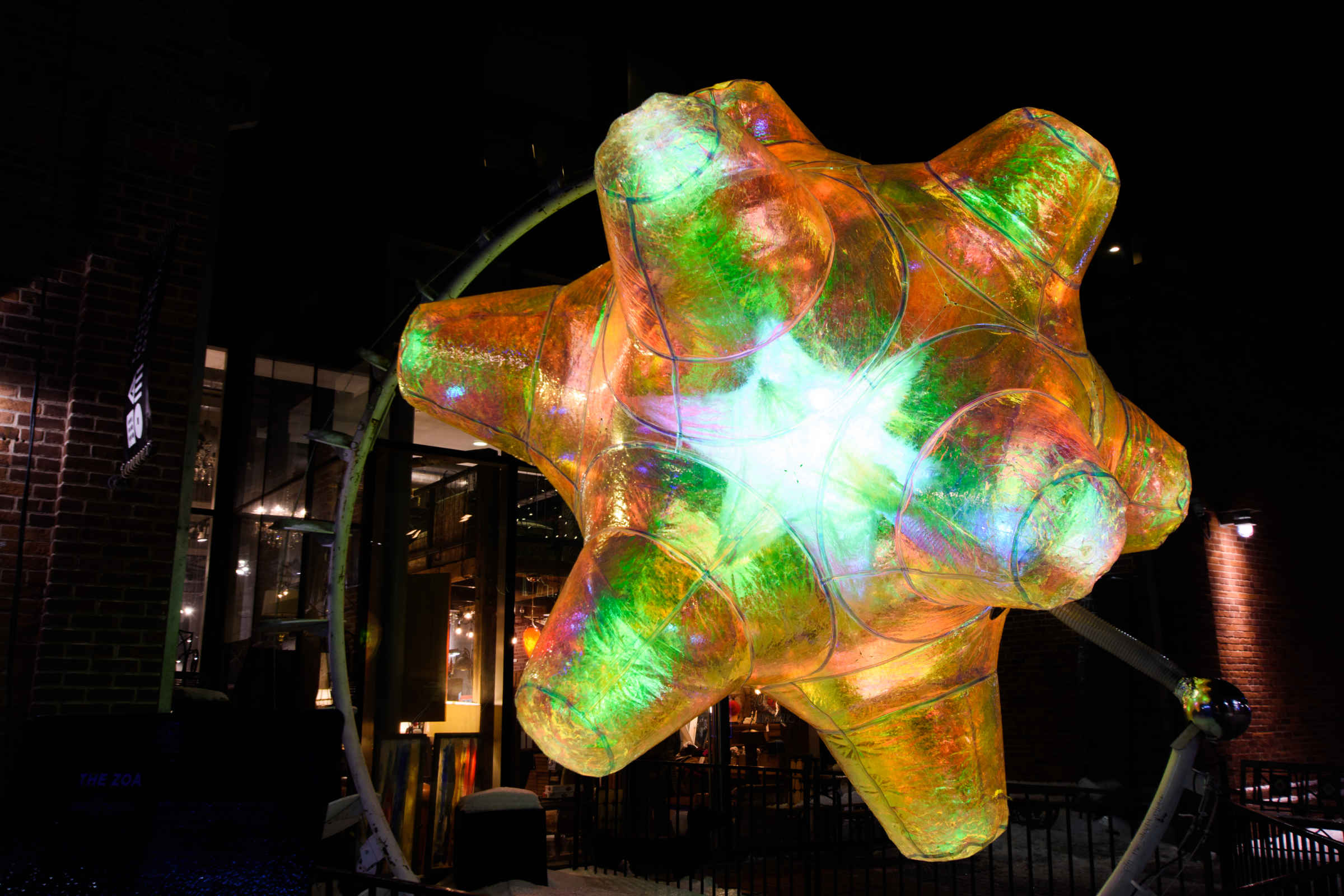 Toronto Light Festival At Distillery Historic District