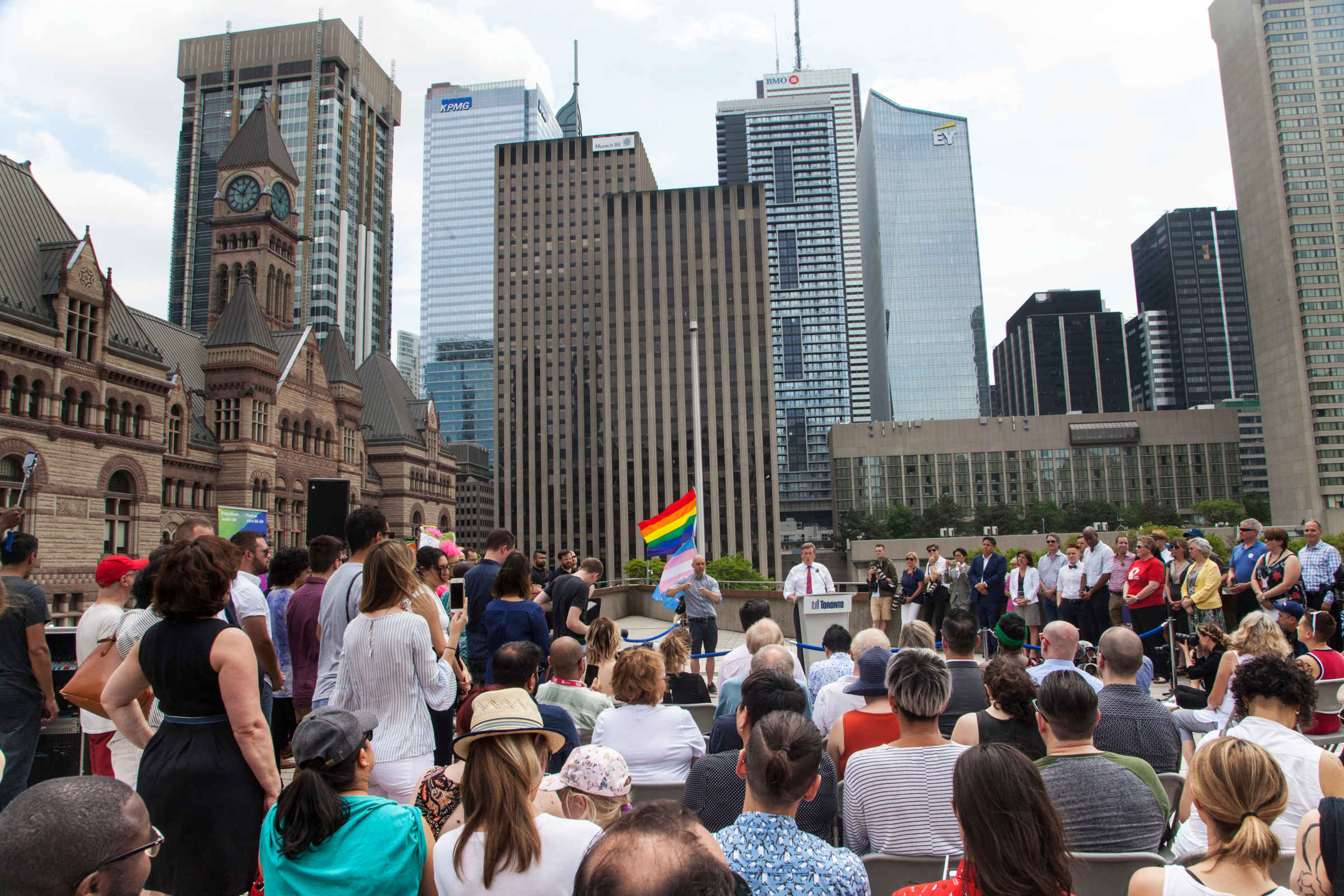 Solidarity And Celebration At Toronto's Pride Month 2018
